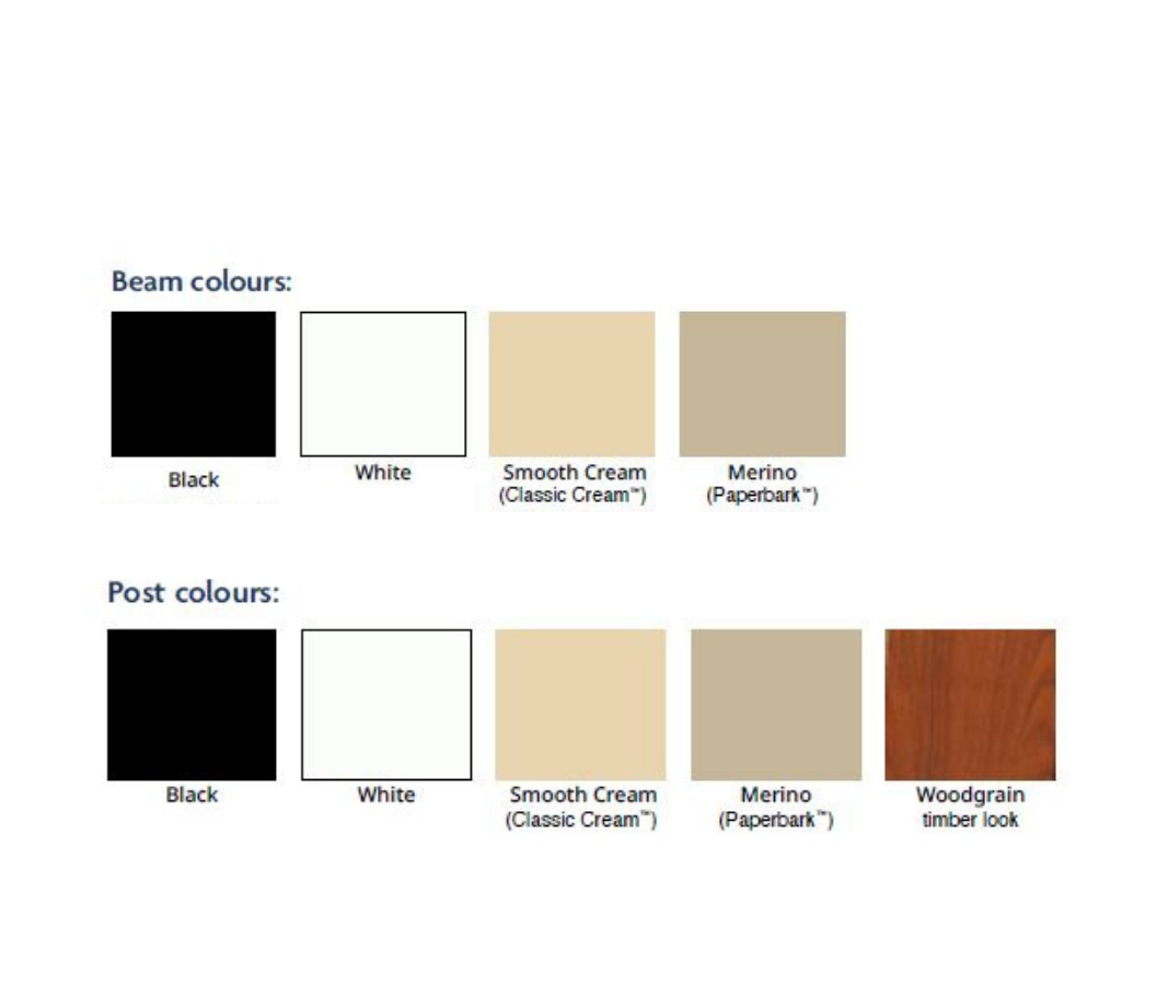 Colour Range - Apollo Patios